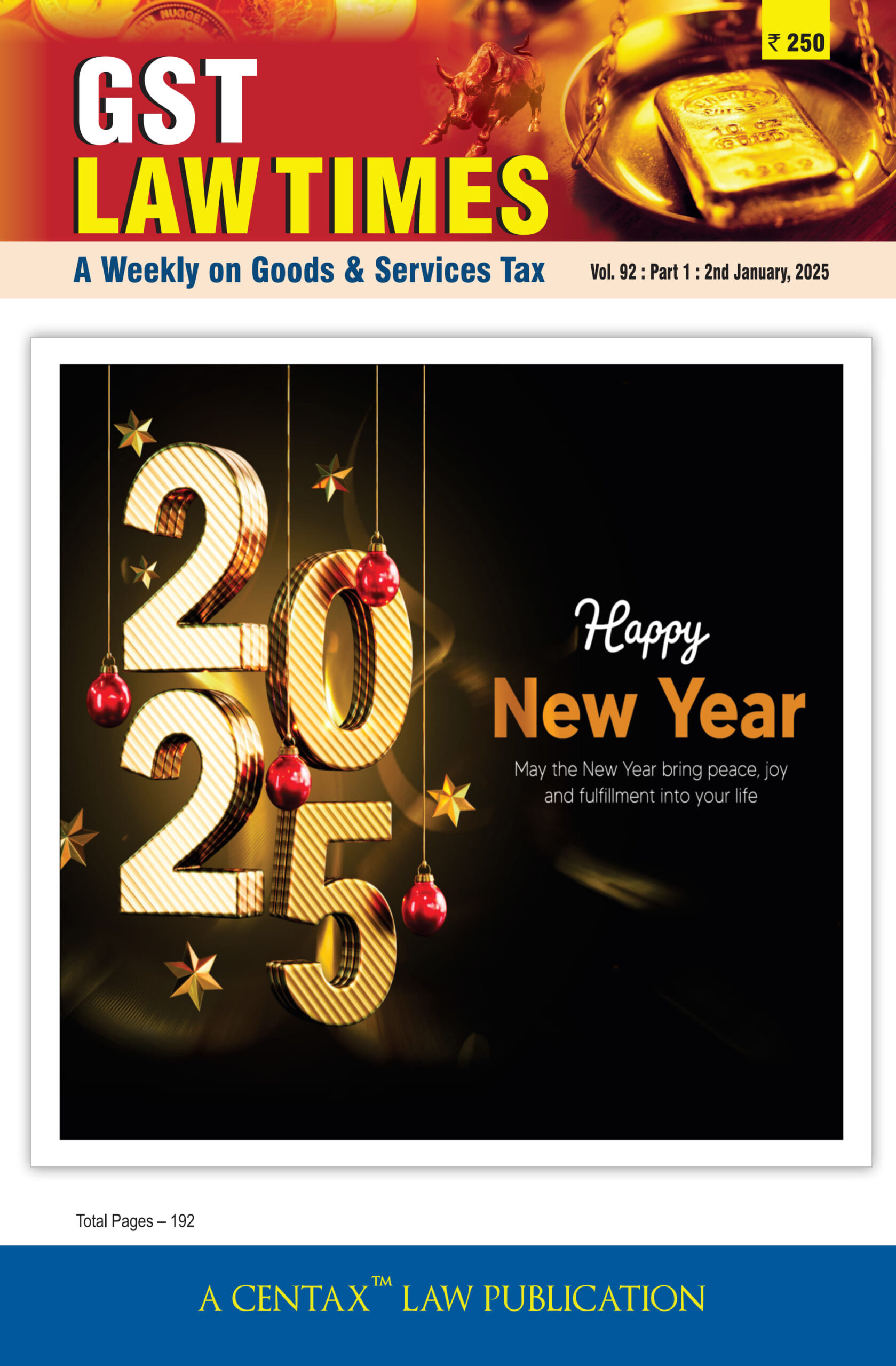 GST Law Times – A Weekly on Goods & Services Tax - CentaxOnline